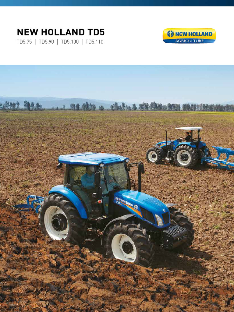 Folleto Tecnico Tractor TD5-English Version | PDF | Loader (Equipment) | Tractor