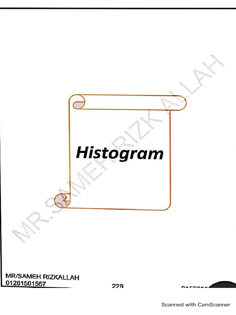 Math Ol Edexcel Histogram | PDF
