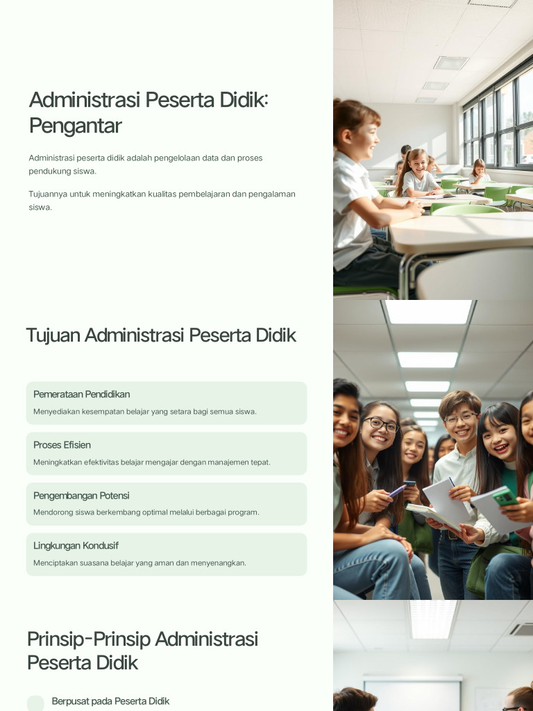 Administrasi Peserta Didik Efektif | PDF