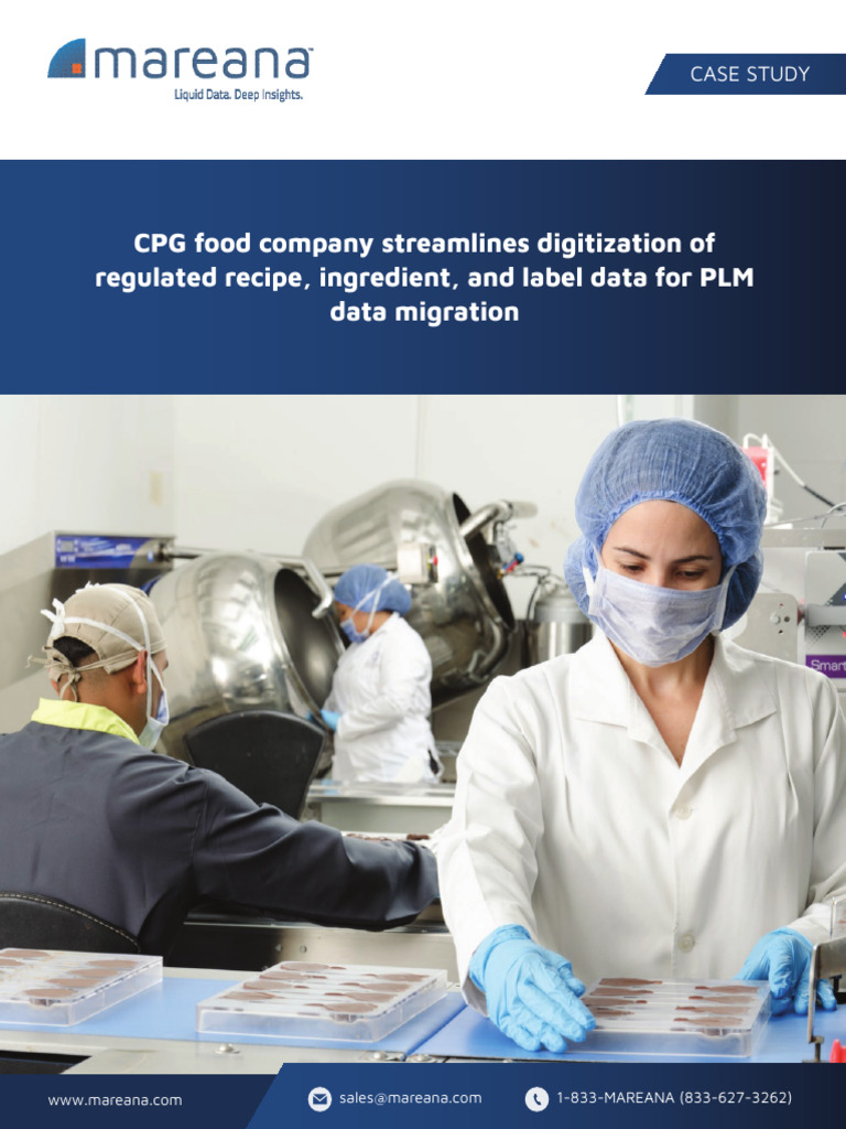 Mareana - PLM Case Study - 081320 | PDF