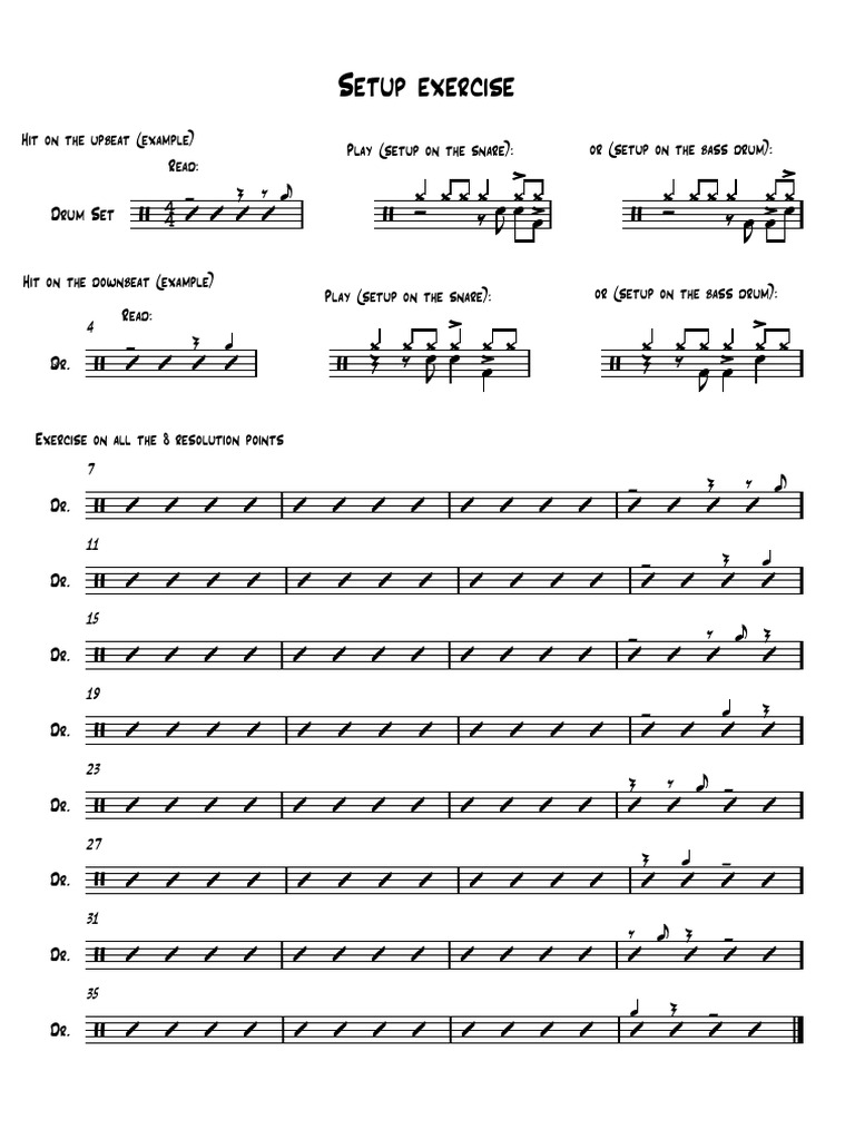 Setup Exercise | PDF
