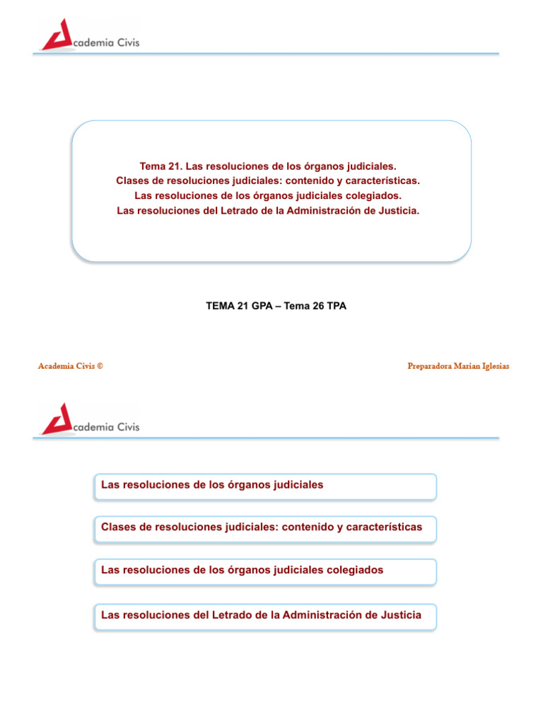 T21 | PDF | Escribano | Judicaturas