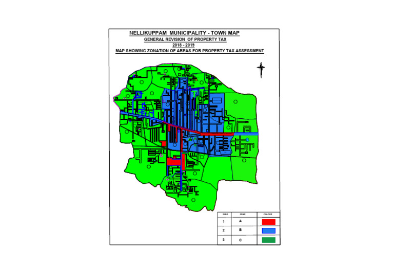 Nellikuppam Municipality Property Tax Map | PDF