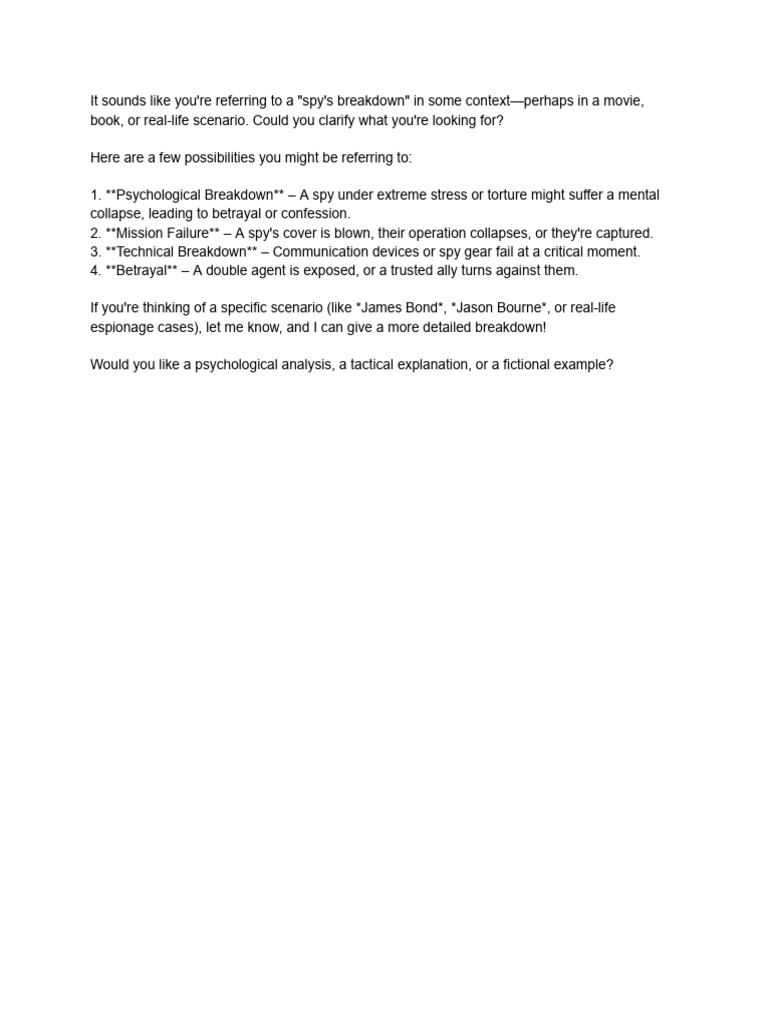 Spy Fly Info | PDF