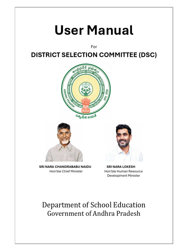 Ap DSC 2025 User Manual | PDF | Websites | Computing