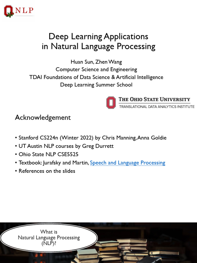 2022 Foundations Tutorial3 Sunwang Deeplearning4nlp | PDF | Artificial Intelligence ...