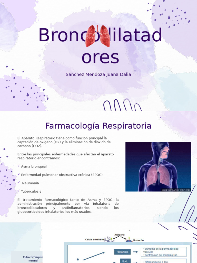 Bronco Dilat Adores | PDF | Asma | Medicina CLINICA