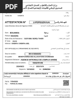 Inscription en ligne sur Wassit ANEM | PDF