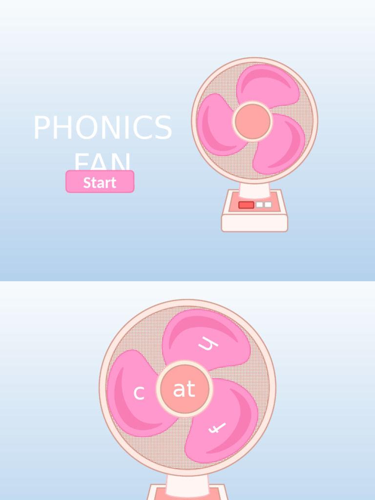 Phonics Fan Activity Guide | PDF
