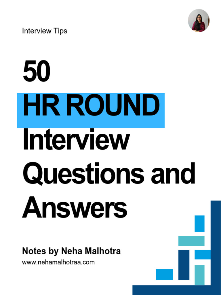50 HR Round Interview Questions and Answers - 1 | PDF | Compensation And Benefits | Incentive