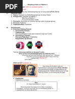 Letrang Aa Lesson Plan | PDF