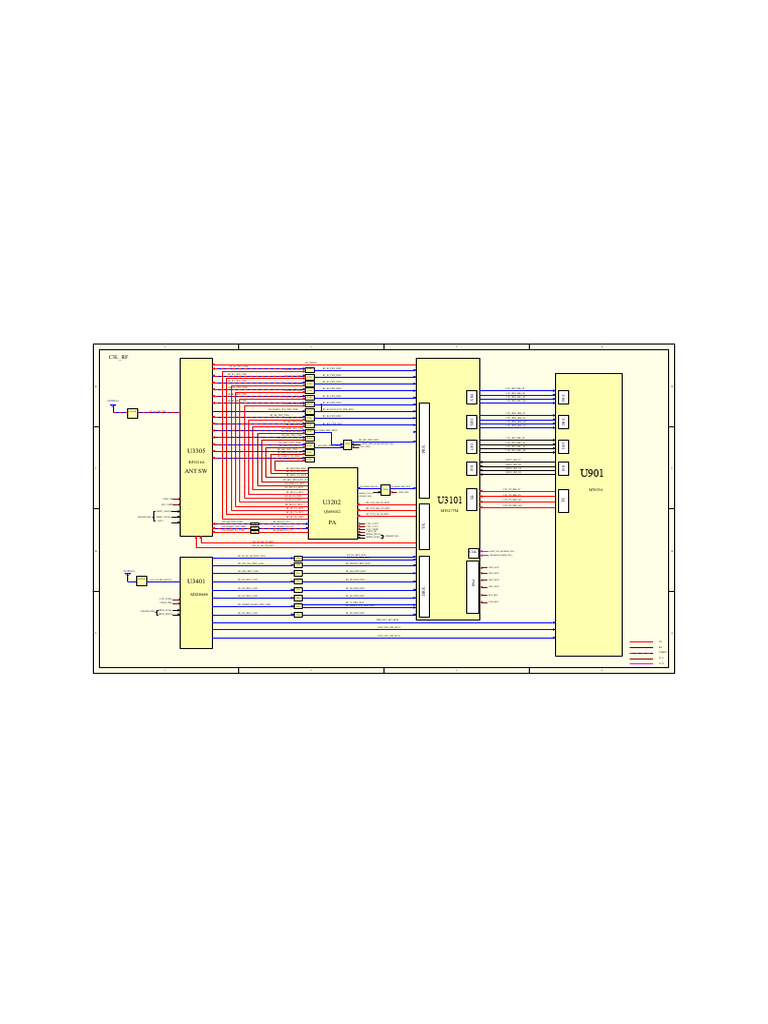 Red MI 9A Three Level Block Diagram | PDF