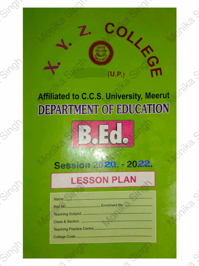 SST Lesson Plan-3 | PDF