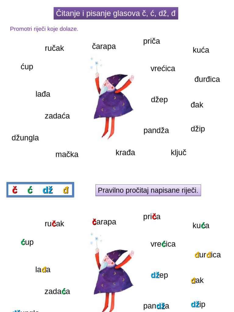 Vjezba CC - C - DZ - DJ | PDF