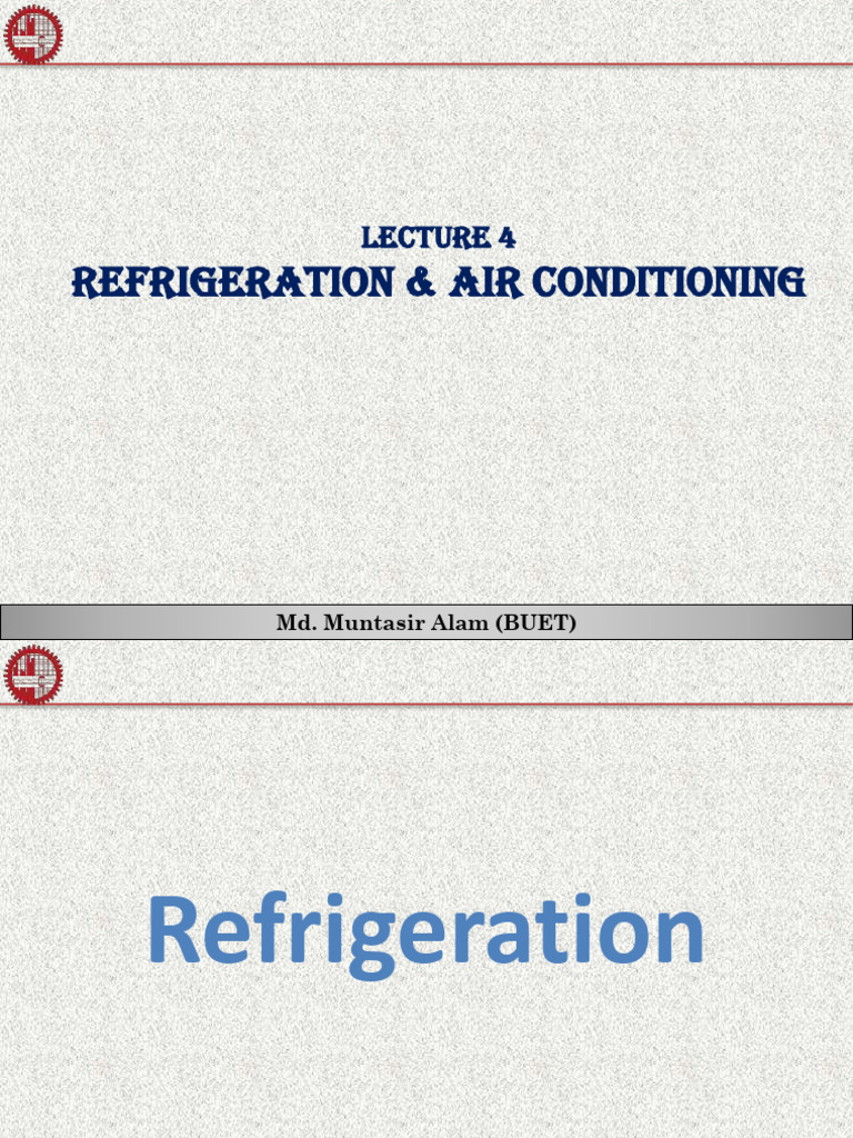 Refrigeration Air Conditioning | PDF | Air Conditioning | Engineering Thermodynamics