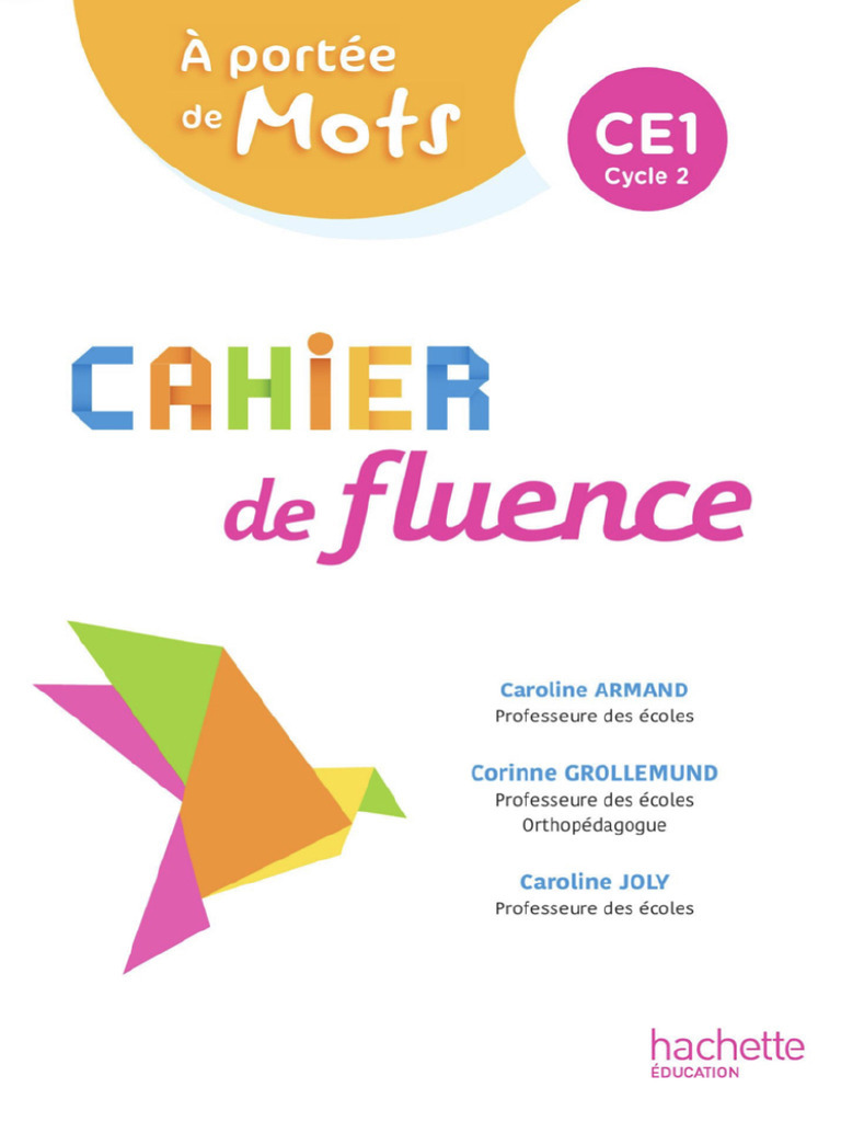 Cahier Fluence CE1 A Portée Des Mots | PDF