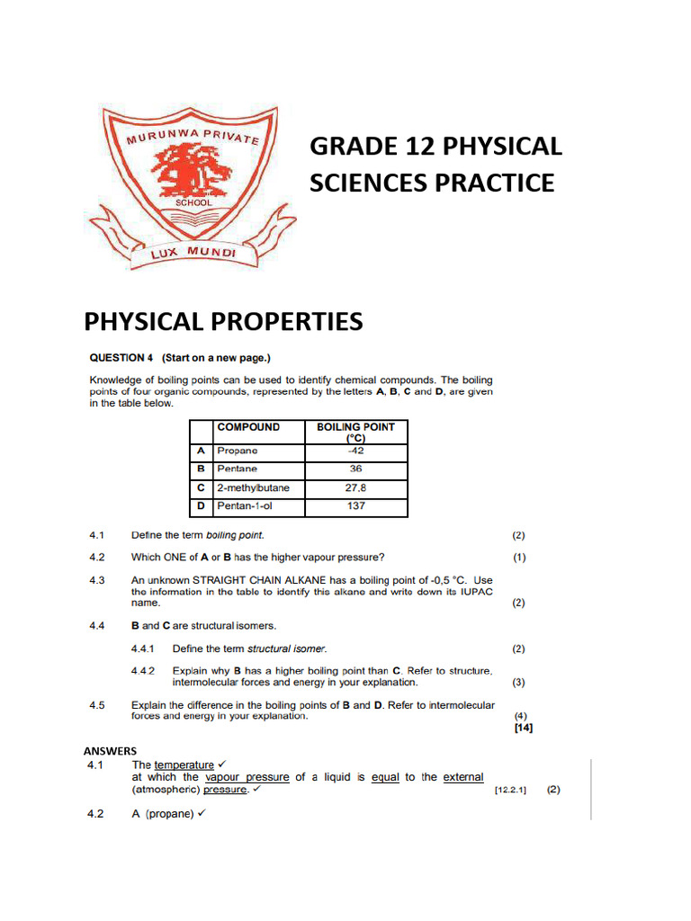 Physical Properties | PDF