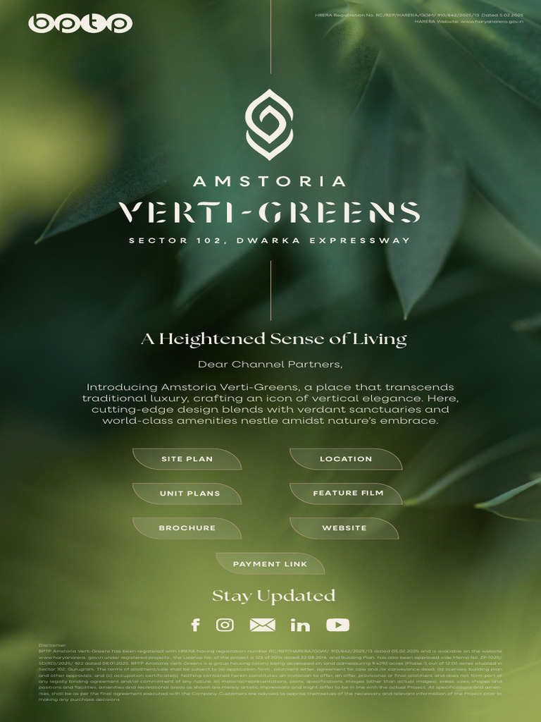 BPTP Amstoria Verti-Greens Docket Channel Partners | PDF | Common Law