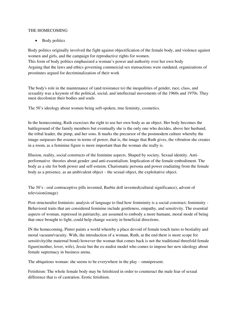 Body Politics | PDF | Femininity | Feminism