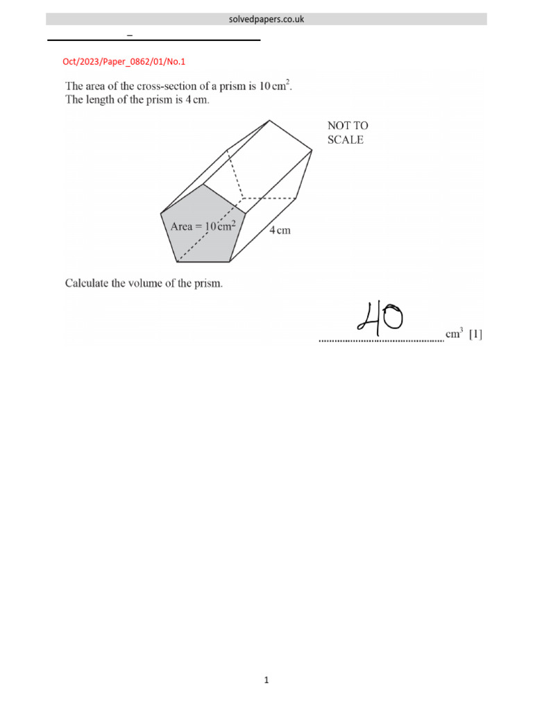 2023 Math Checkpoint Papers Summary | PDF