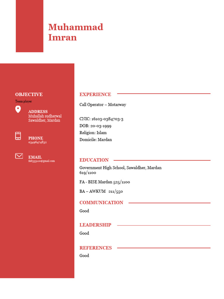 Muhammad Imran | PDF