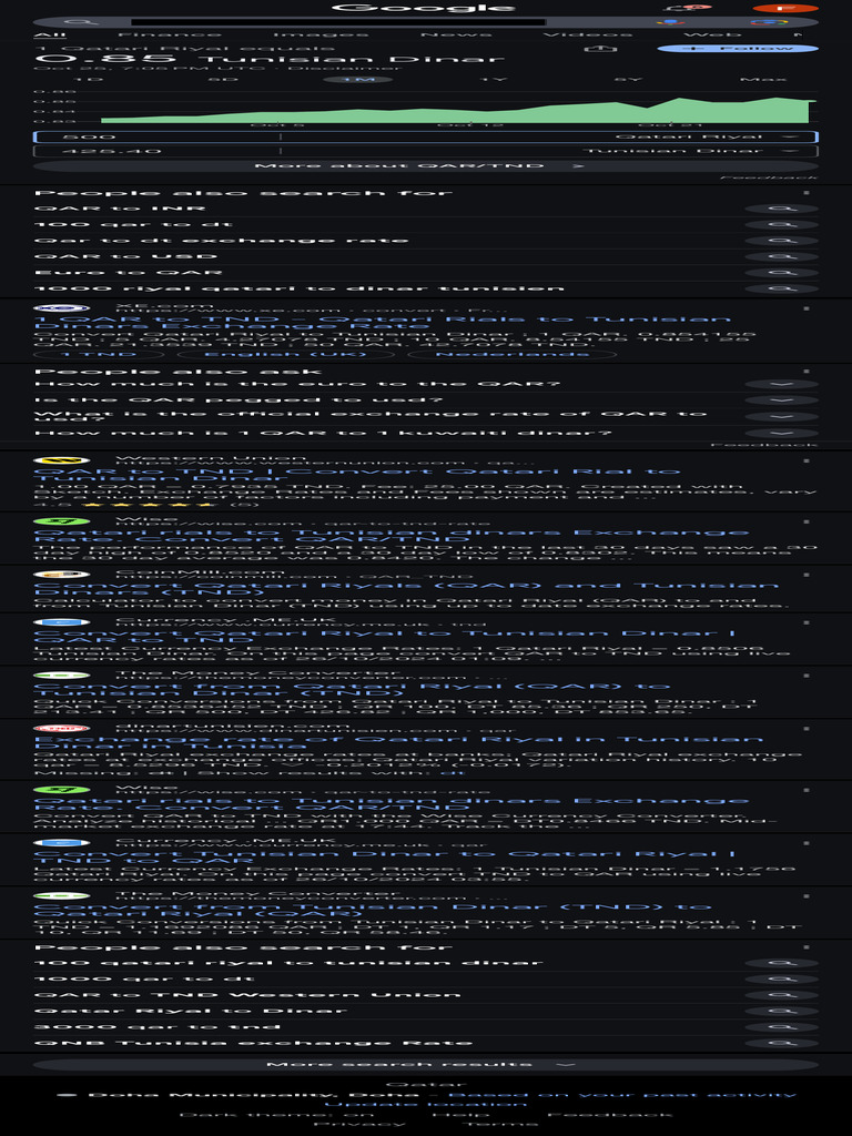Qar to Dt - Google Search | PDF | Currency | Foreign Exchange Market
