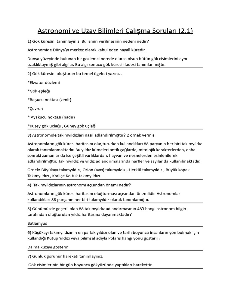Astro Not | PDF