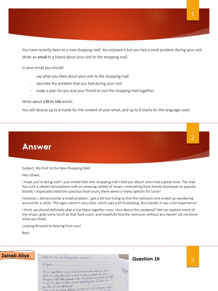 IGCSE Paper 1 Q16 and Q17 25 February | PDF