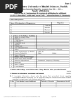 NMC Faculty Declaration Form 2025-26 | PDF | Doctor Of Medicine