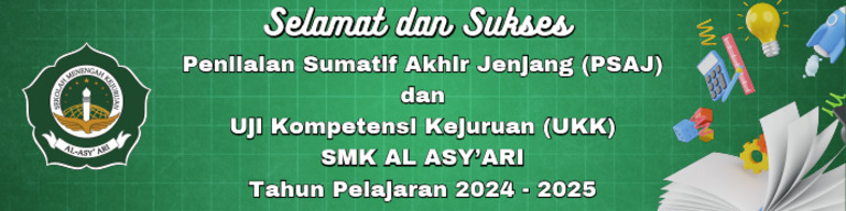 Banner UKK SMK Al Asy’ari 2025 | PDF