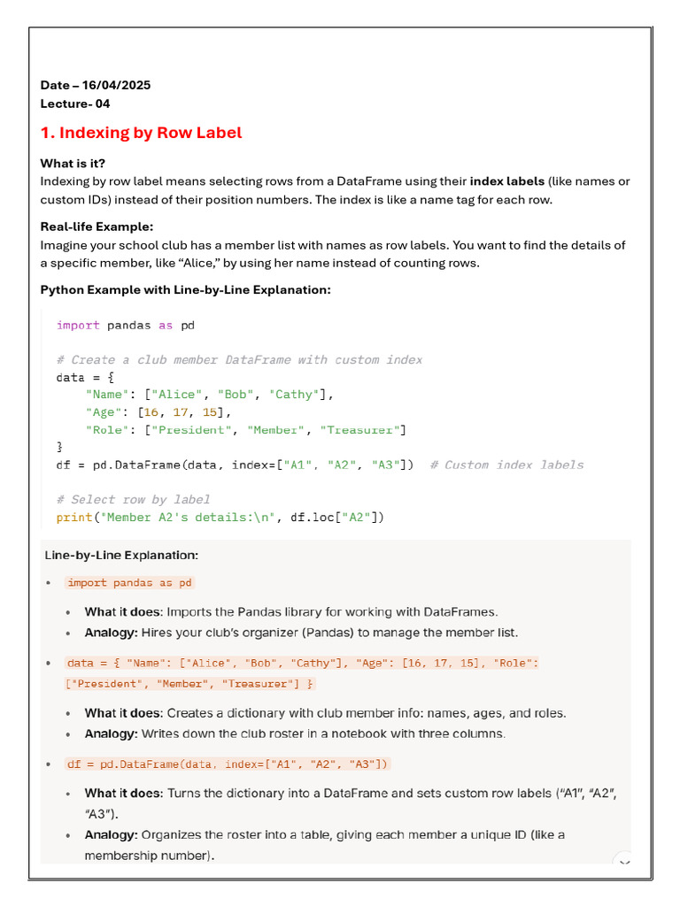 Lecture 04 - Xii - Data Farme | PDF | Boolean Data Type | Computer Programming
