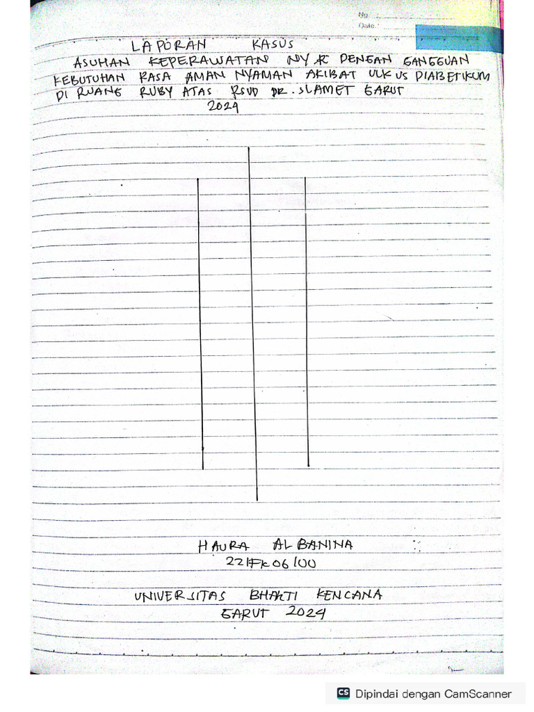 LK Ulkus Diabetikum - Haura Al Banina 3c | PDF