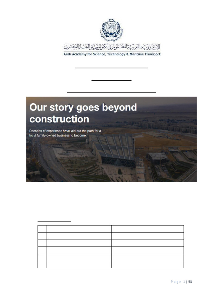 ( Final ) Strategic Project-Orascom Group 4S2 | PDF | International Monetary Fund | Egypt