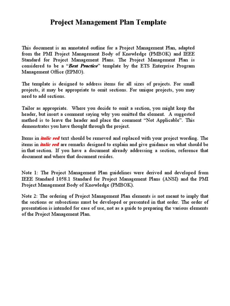 Partial Project Planning | Download Free PDF | Project Management ...