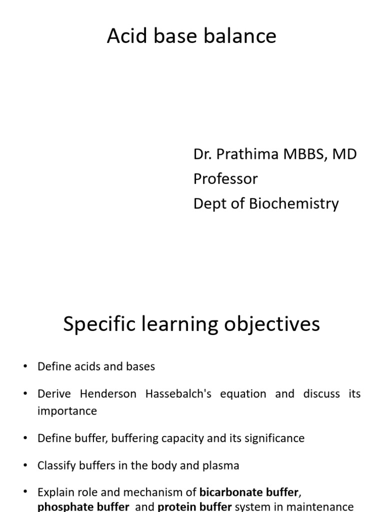 Understanding Acid-Base Balance Mechanisms | PDF | Buffer Solution | Kidney