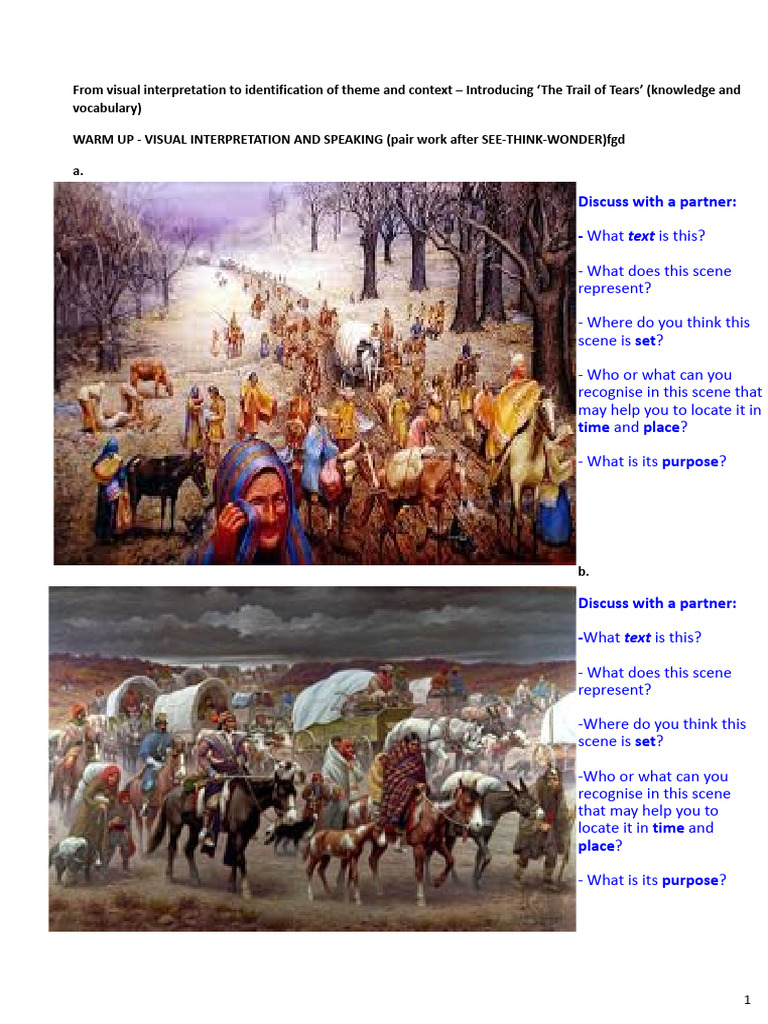 Trail of Tears Extracts 1 | PDF | Native Americans In The United States