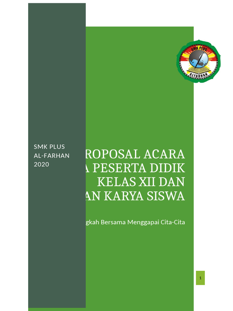 Proposal Wisuda 2021 | PDF