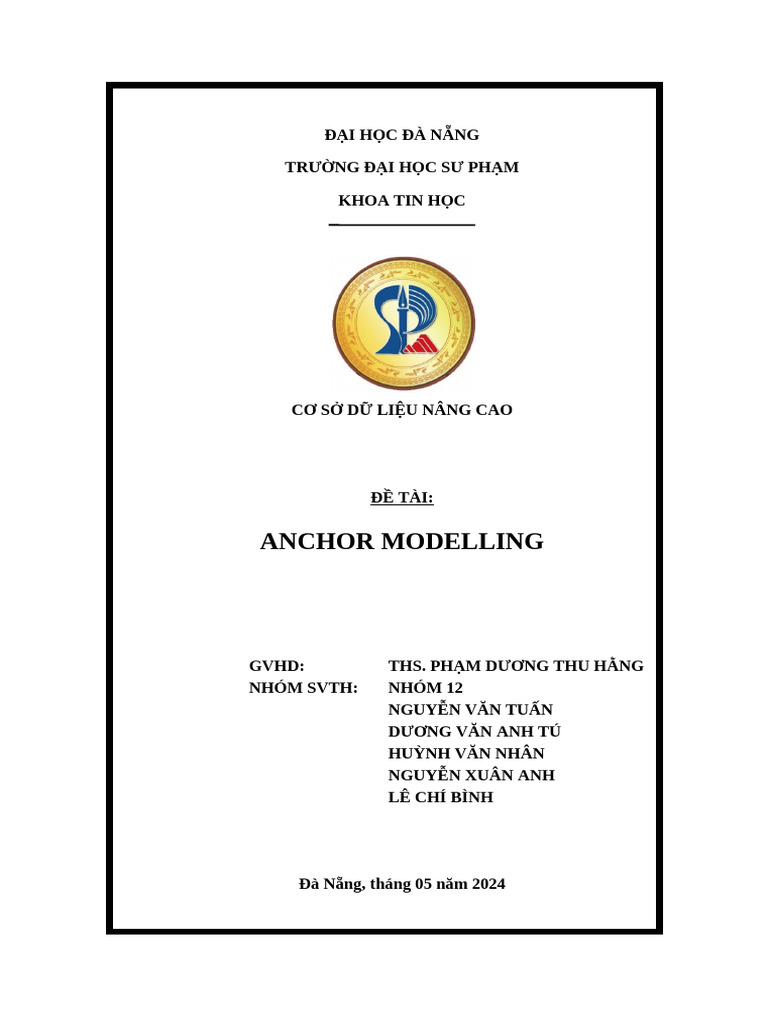 AnchorModelling EDIT | PDF
