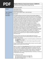 DASA-IV: Inpatient Aggression Assessment | PDF | Anger | Aggression