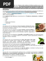 Composición Química del Café | PDF | café | Cafeína