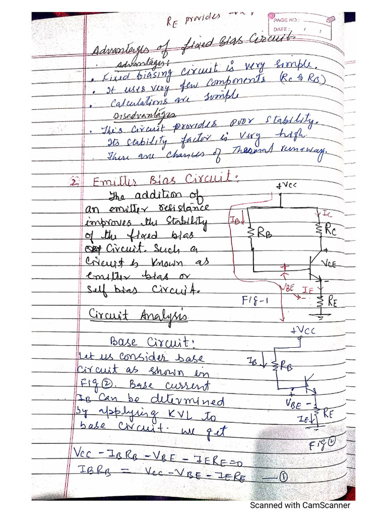 emitter bias circuit | PDF