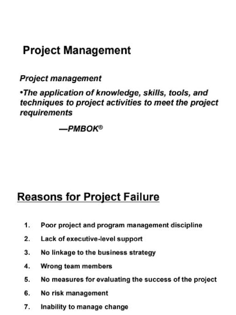 Project Management | PDF