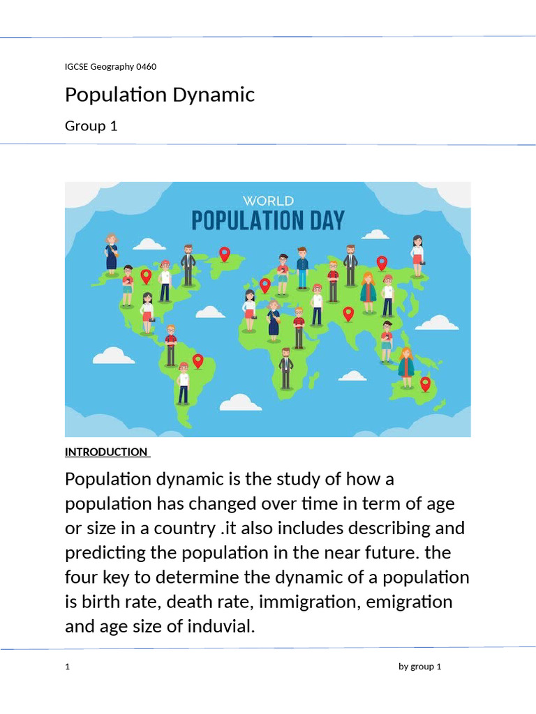 IGCSE Geography 0460 | PDF