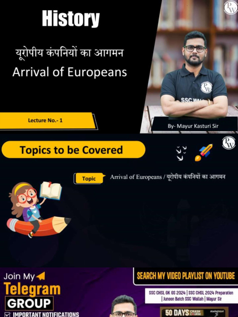 Arrival of Europeans 01 - Class Notes | PDF