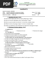 QCM - Microsoft Word - Excel - PowerPoint | PDF | Microsoft Word | Microsoft Excel