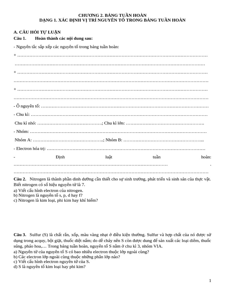 Dang 1. Xac Dinh VI Tri | PDF