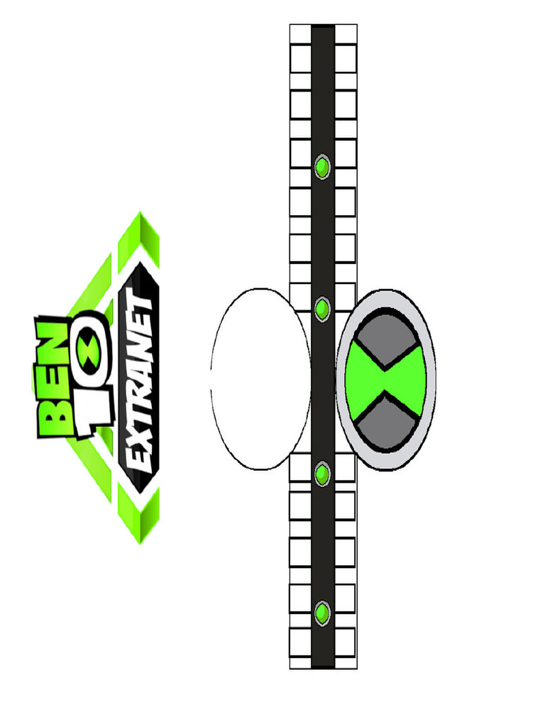 Papercraft Do Omnitrix - Ben 10 Extranet | PDF