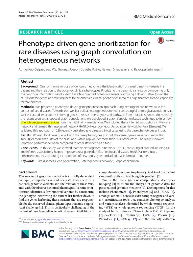 Phenotype-driven Gene Prioritization | PDF | Receiver Operating Characteristic