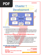 Class 10 Economics Chapter 1 (Development) | PDF