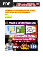 Handwritten English Grammar Notes | PDF